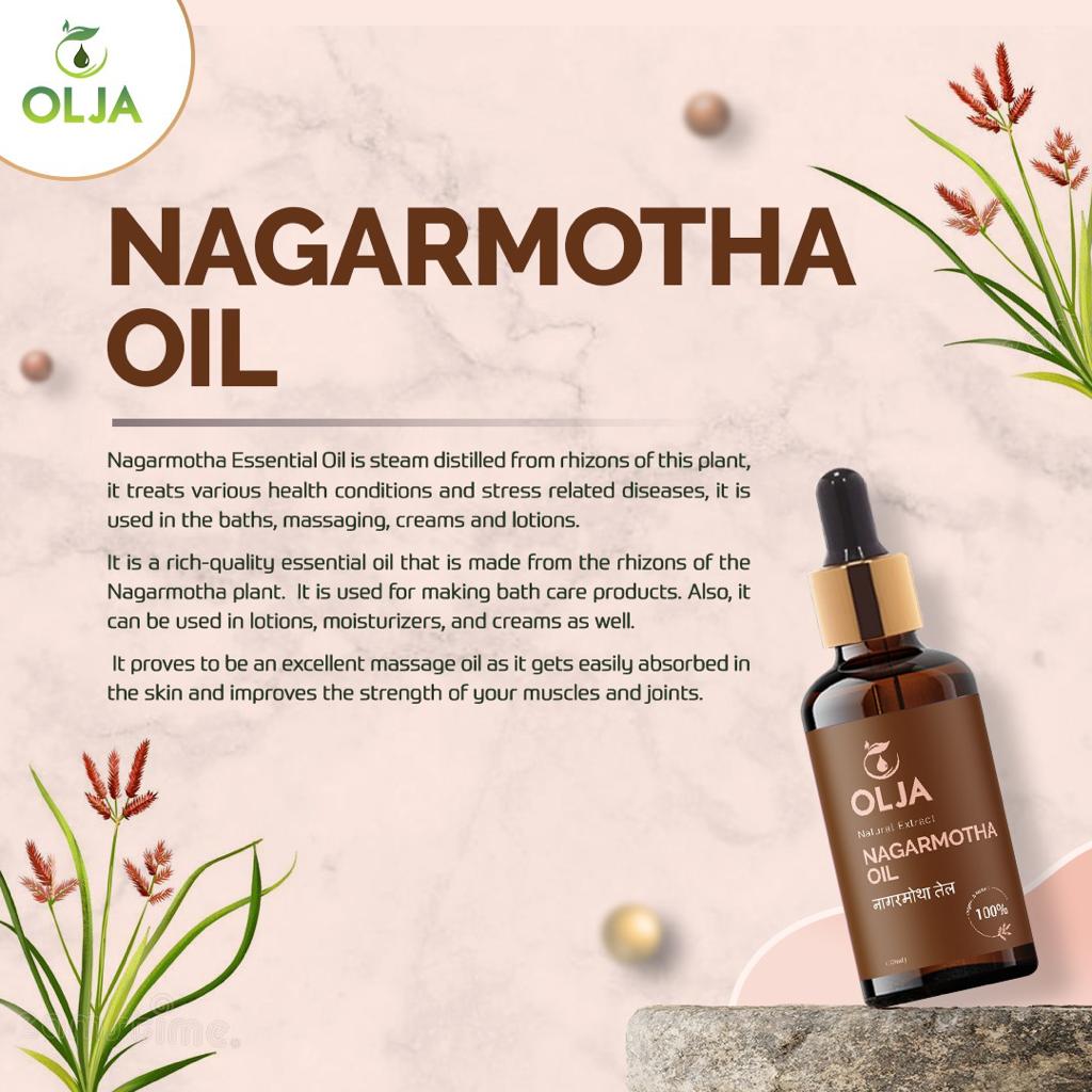 Nagarmotha Essential Oil – 30 ml – Olja Essentials